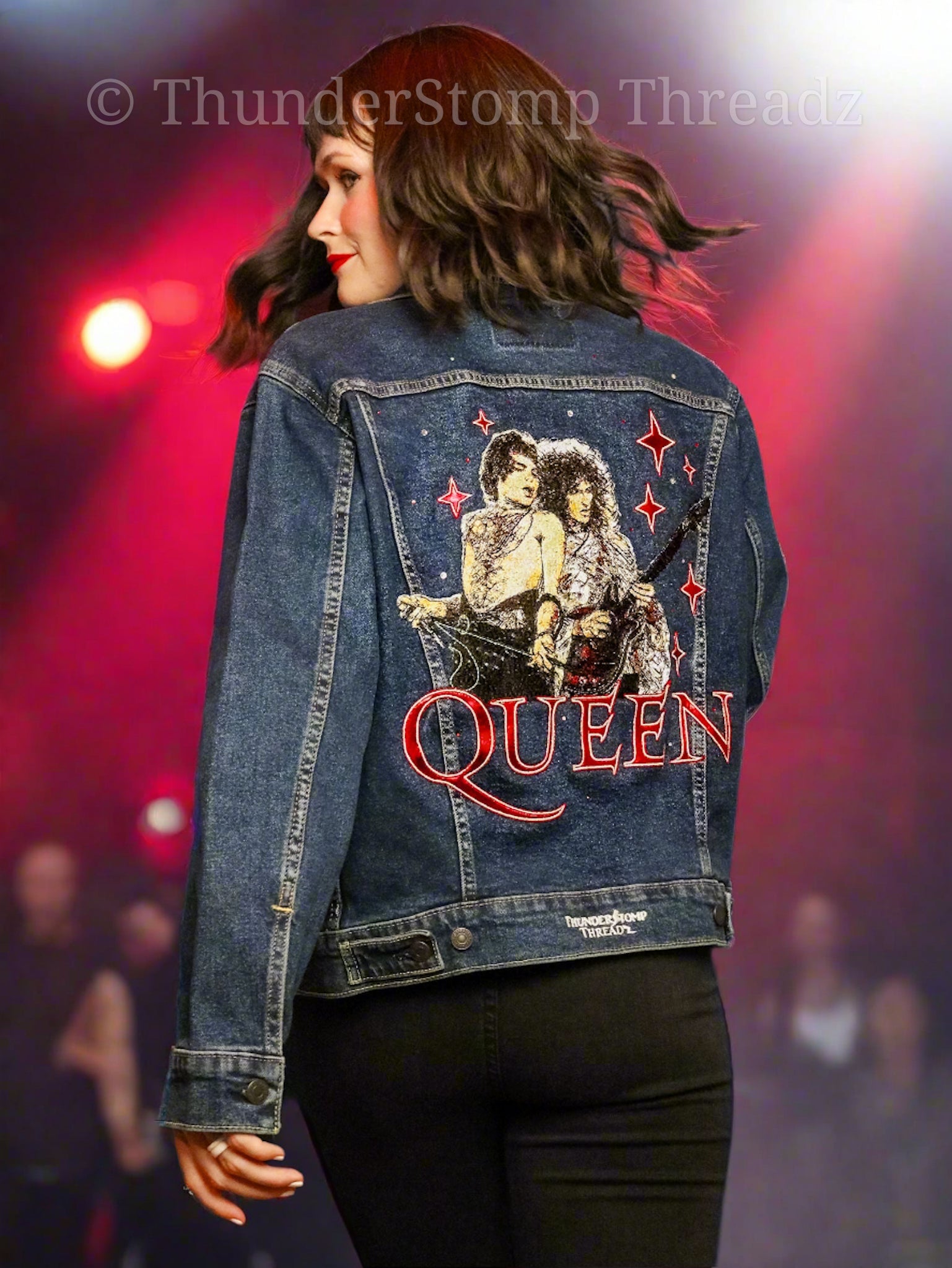 Queen Custom | Embroidered Jacket & Vest Inspired by Queen Freddie ...