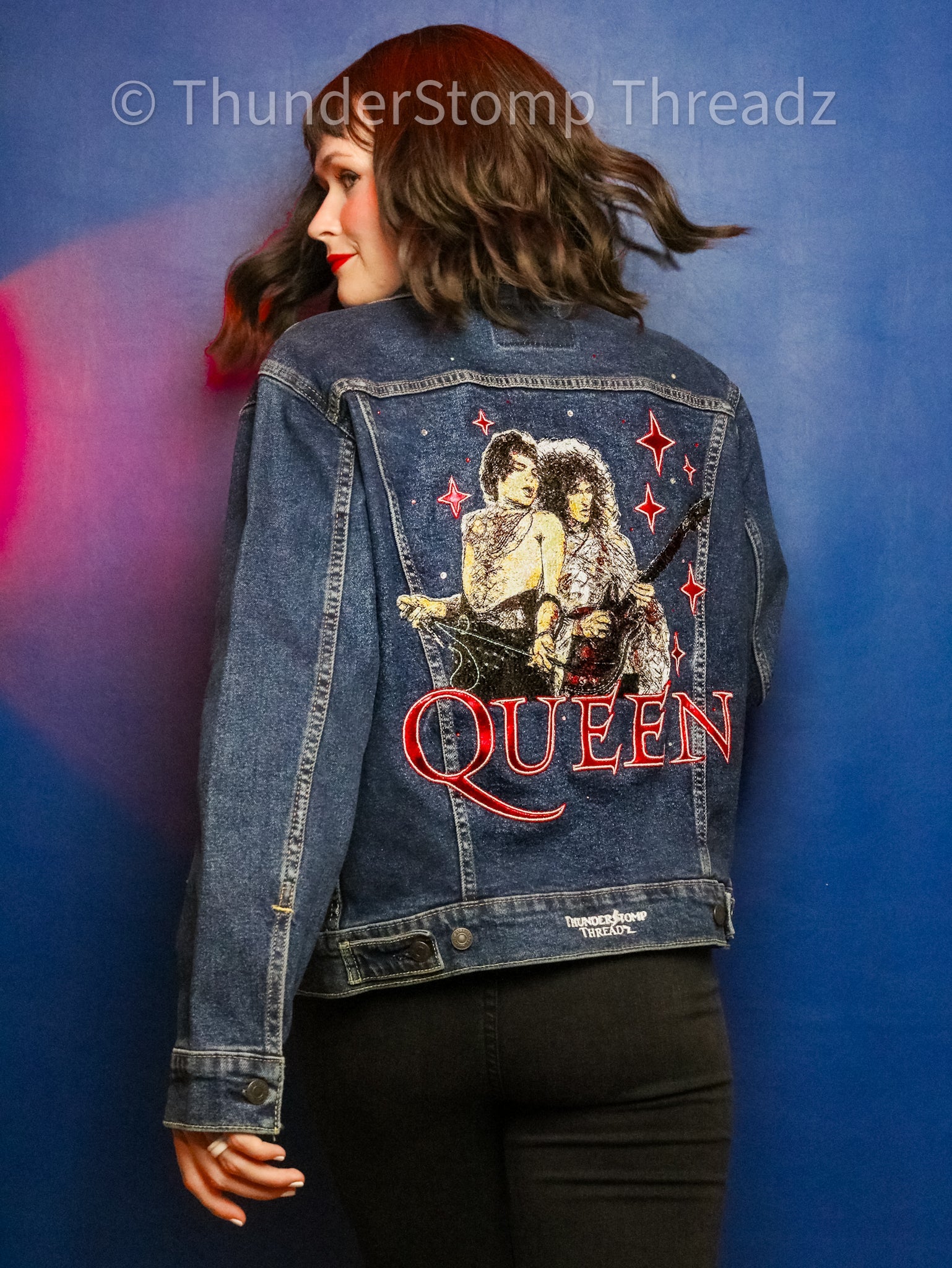 Queen Custom | Embroidered Jacket & Vest Inspired by Queen Freddie ...